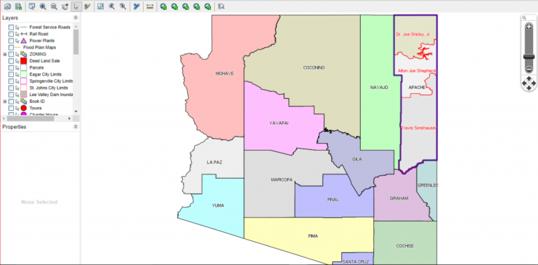 Road Statistics - Apache Country District 2
