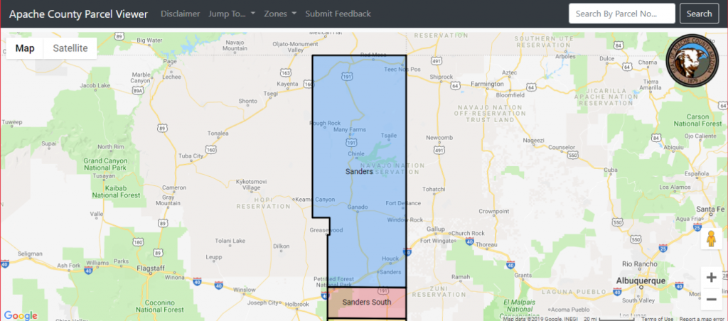 Road Statistics - Apache Country District 2